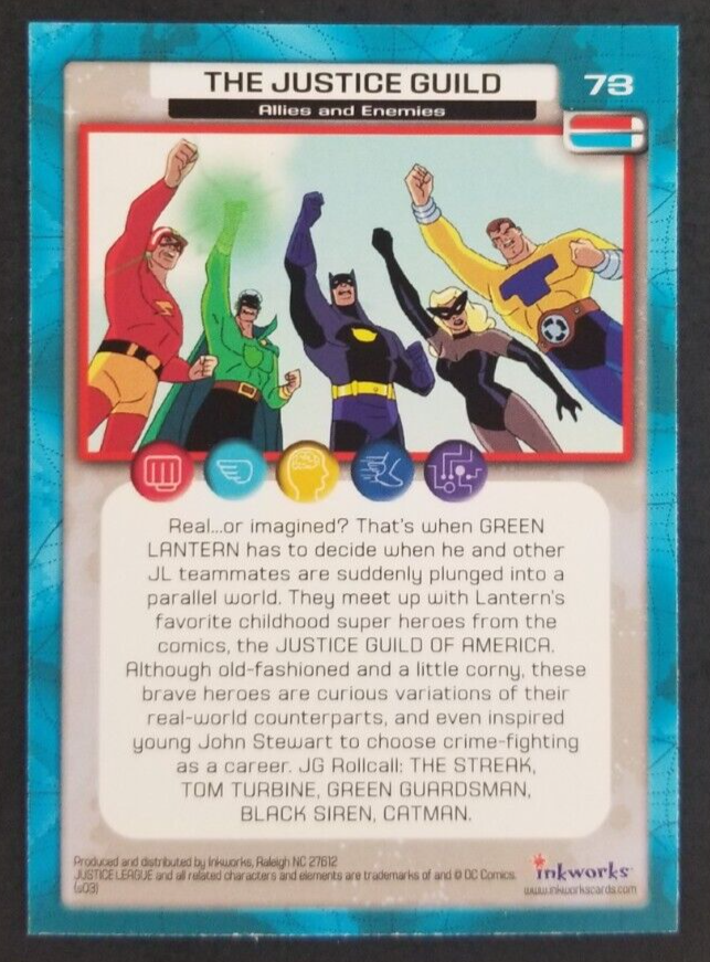 Justice Guild 2003 Justice League DC Inkworks Card #73 (NM) | eBay