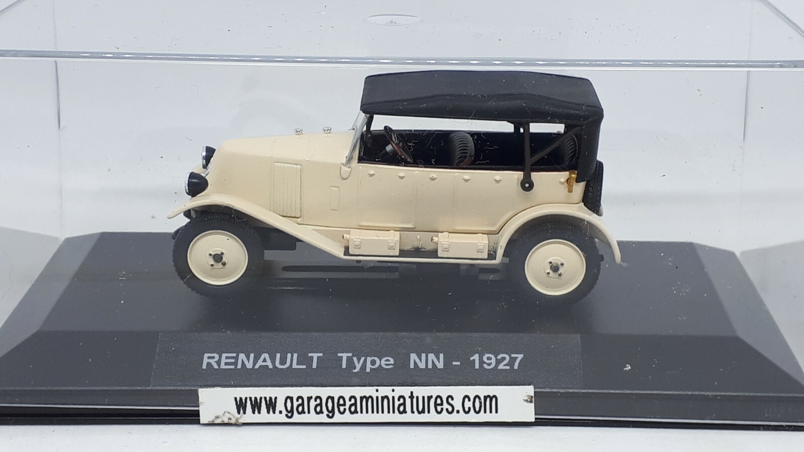 RENAULT TYPE NN 1927 BEIGE/NOIR NOREV ECHELLE AU 1/43 EME miniature ...