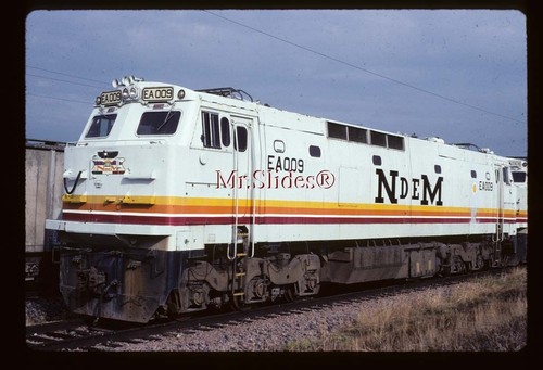 Original Slide NdeM Nacionales de Mexico E60C Electric EA009 In 2000 | eBay
