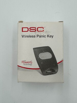 DSC Wireless PowerG Security Panic Key Remote, 1 Button Long Battery ...