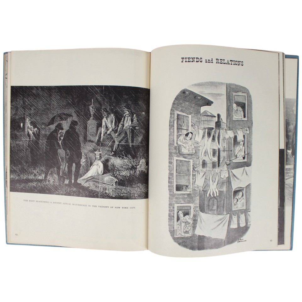 Charles Addams Family DEAR DEAD DAYS 1959 1st Ed Macabre Cartoon Humor ...