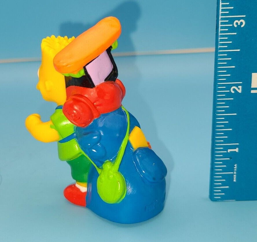 Vintage 1990 The Simpsons Rubber Figures Bart Simpson Outdoor | eBay