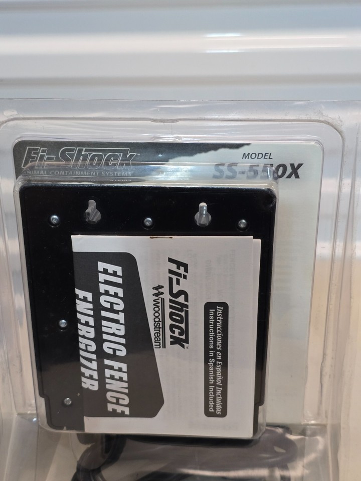 Fi-Shock Electric Medium Duty Fence Energizer SS-550X Fi Shock 15 Acres ...