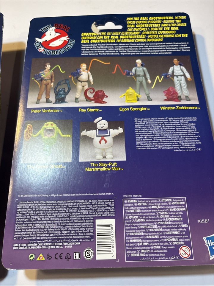 KENNER RETRO The Real Ghostbusters Set of 4 RAY, EGON, WINSTON, PETER ...