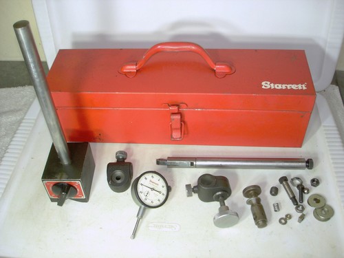 Starrett No. 659 Magnetic Base with No. 25-441 Dial Indicator - ALL ...