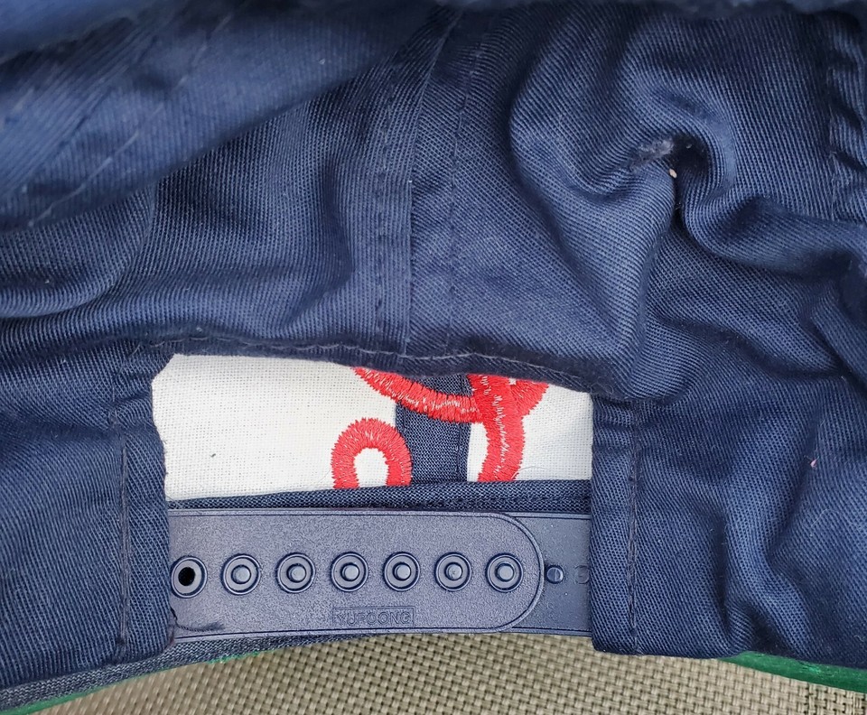 Red "C" Snapback Blue Trucker Hat Embroidered Yupoong Cap | eBay