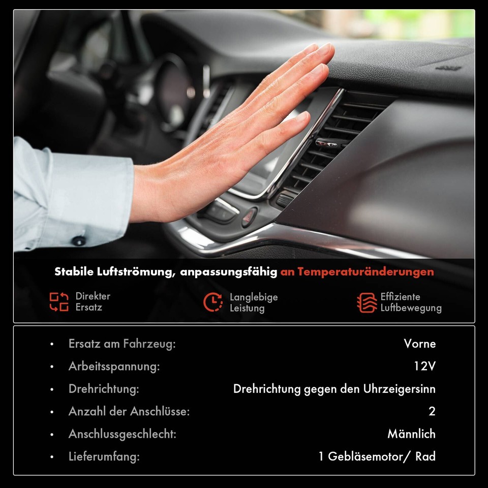 Motore Ventilatore Interno 200W Per Ford Focus III Turnier C-Max II DXA ...