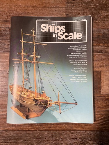 Vintage Ships in Scale Magazine November/December 1983 | eBay