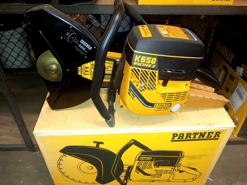 Vintage / FKA-PARTNER-HUSQVNA K650 CUTOFF SAW 12"GAS 4.8HP | eBay