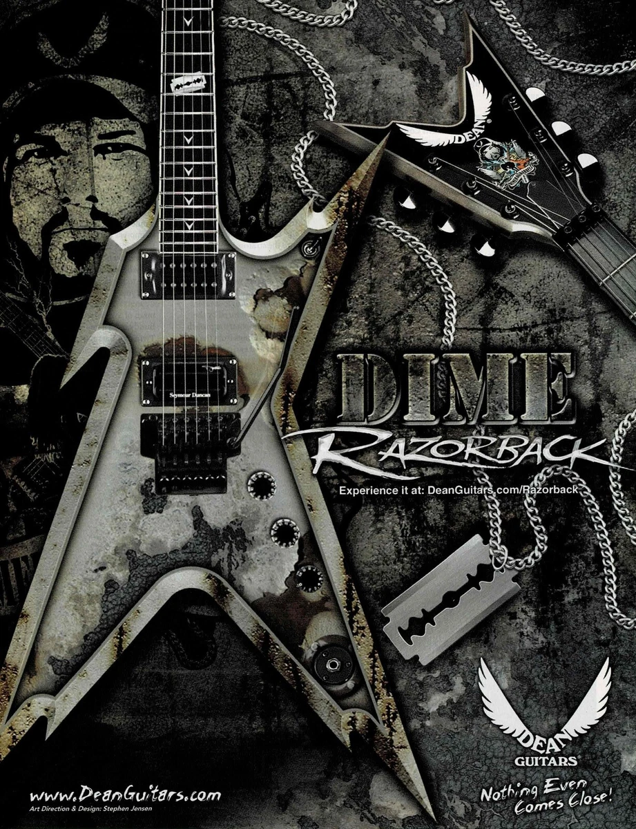 Dimebag Darrell Guitar Razorback