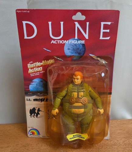 New Dune Baron Harkonnen Action Figure Sealed MOC 1984 LJN Toys Battle ...