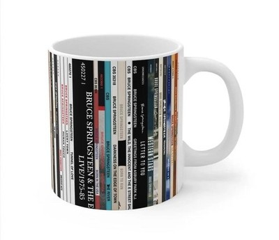 Bruce Springsteen Vinyl Albums Collection Coffee Mug | eBay