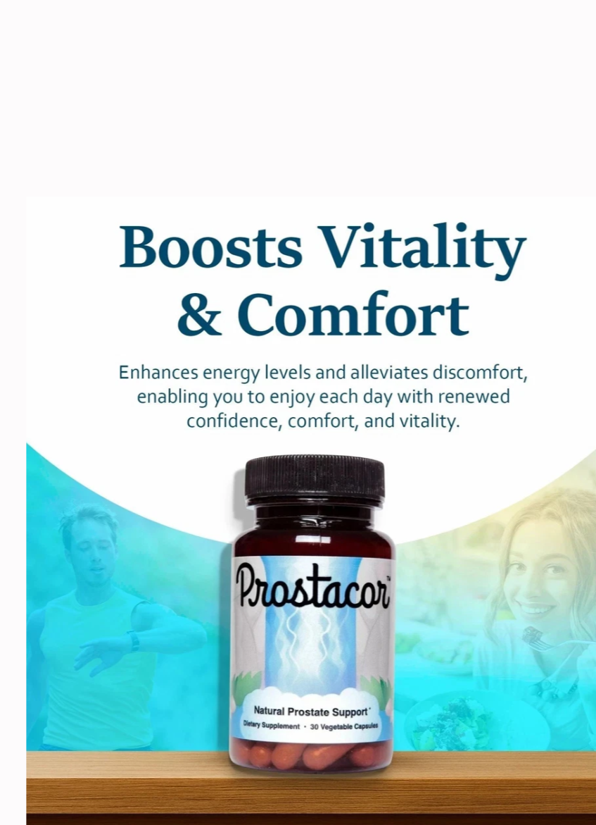 Prostacor Natural Prostate Support Dietary Supplement 30 Capsules for ...