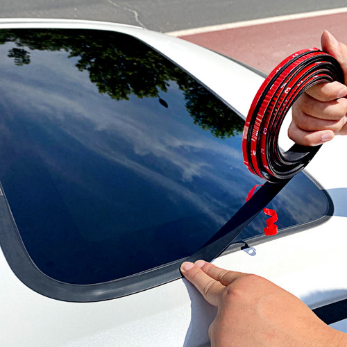 1Roll Auto Car Sealing Strip Rubber Self-Adhesive Sunroof Window ...