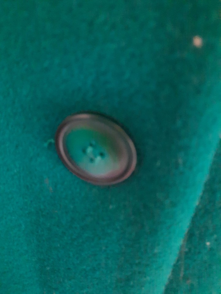 KOMITOR Wool Coat Kacket XL Made in America Green Classic Timeless ...