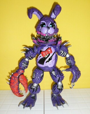 mexican JUMBO ANIMATRONIC TWISTED BONNIE size 9" FNAF five nights at ...