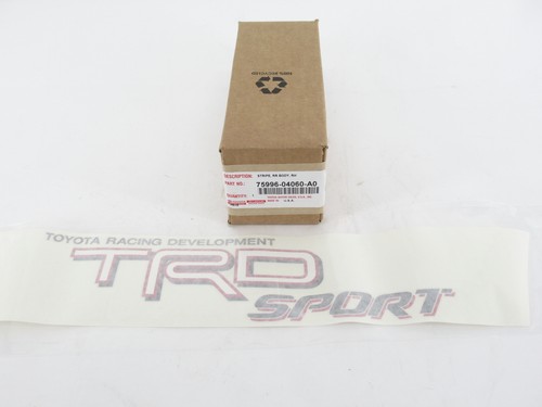 Genuine OEM Toyota 75996-04060-A0 "TRD SPORT" RH Bedside Decal 2005 ...