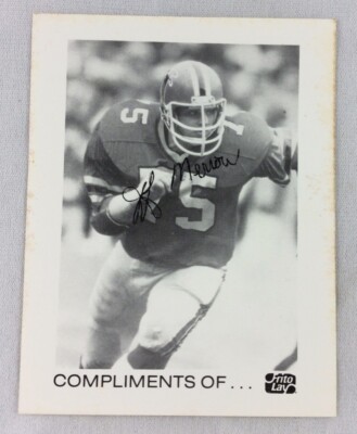 NFL 1982 Jeff Merrow, Atlanta Falcons (West Virginia) Frito Lay Action ...