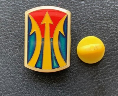U.S. ARMY 11TH INFANTRY BRIGADE VIETNAM LAPEL HAT PIN USED EX COND | eBay