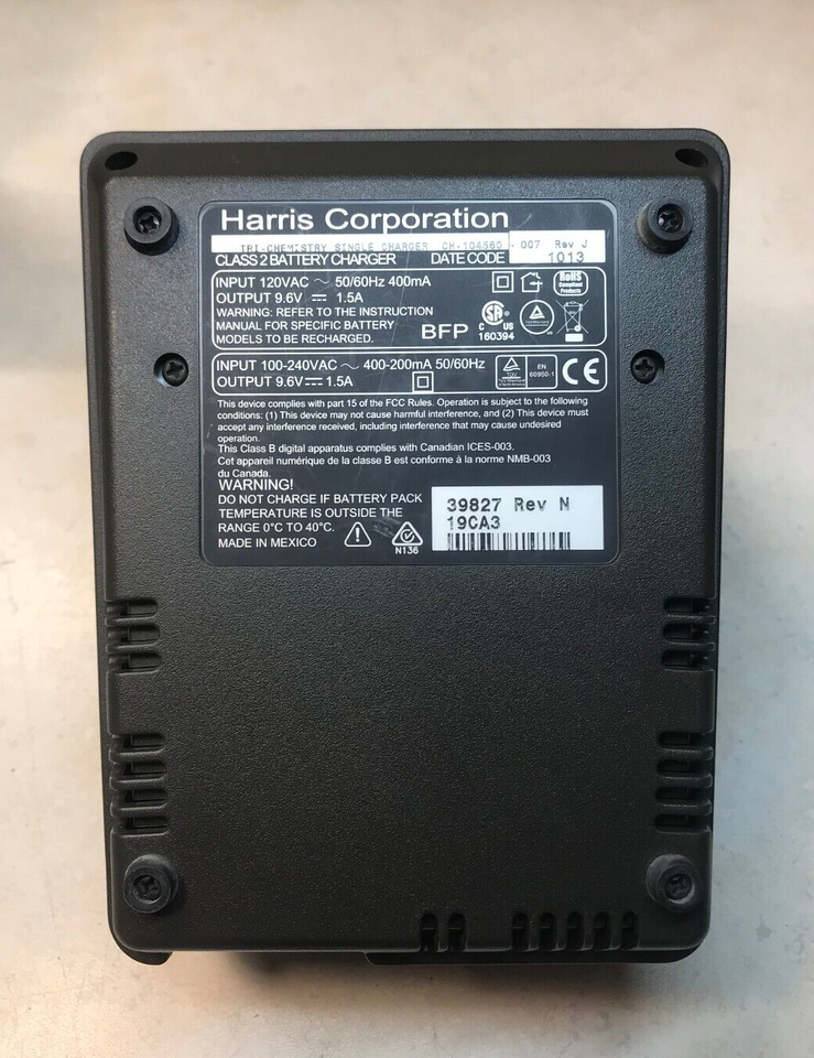 M/A-Com Harris P5400 MAEX-CU1XX Multi-Mode UHF Radio 440-512 MHz with ...