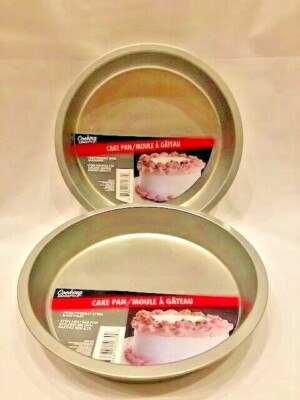 Cake Pans, Set of 2 Cooking Concepts Round Cake Pans 8" ea. Baking ...