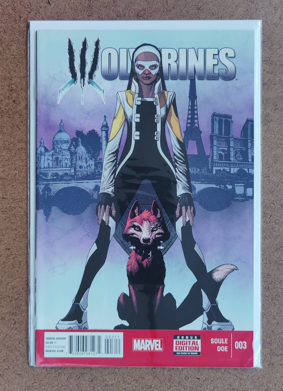 Wolverines #3A Marvel 2015 Andy Clarke Cover 1st App Fantomelle | eBay
