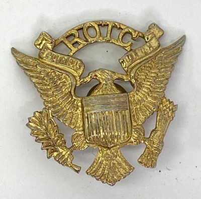 Vintage Army ROTC Cadet Hat Badge | eBay