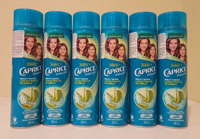 6 PK PALMOLIVE CAPRICE BRILLO AROMA ALOE VERA STYLING SPRAY HAIRSPRAY ...