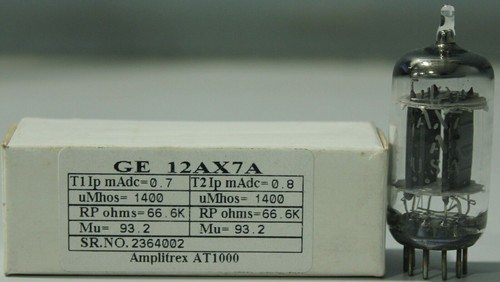 12AX7A ECC83 NOS GE fabriqué aux USA Amplitrex AT1000 testé 1 Pc | eBay
