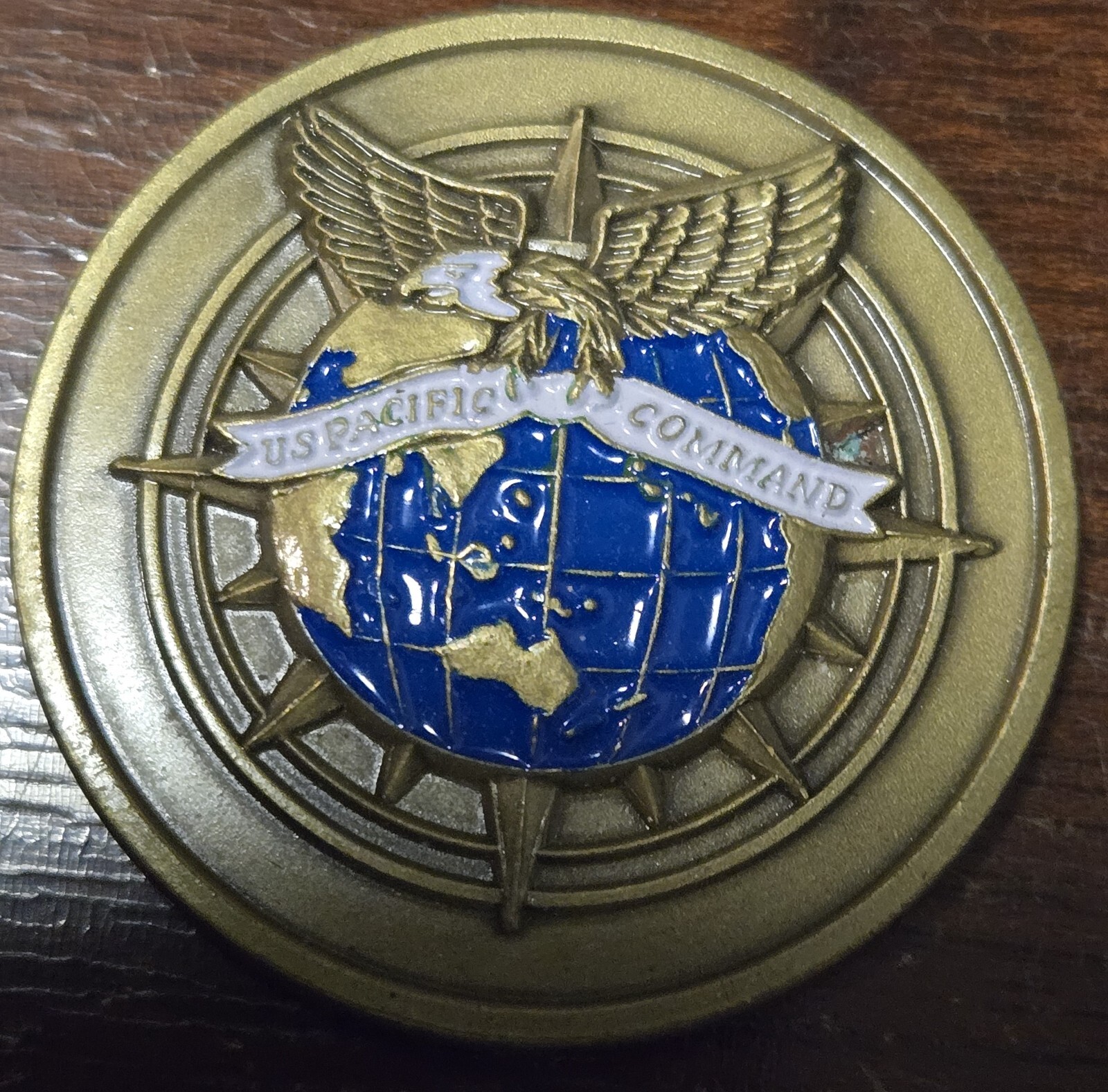 COMMANDER PACAF 4 STAR CHALLENGE COIN | eBay
