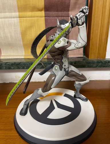 Blizzard Overwatch OW Shimada Genji Statue Model FIGURES In Stock NEW ...
