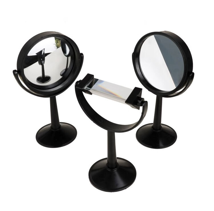 5PCS Optical Glass Prism Set for Physics Teaching Light Spectrum ...