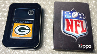 Brand New in Box - Zippo Lighter NFL Licensed Green Bay Packers, 2008 ...