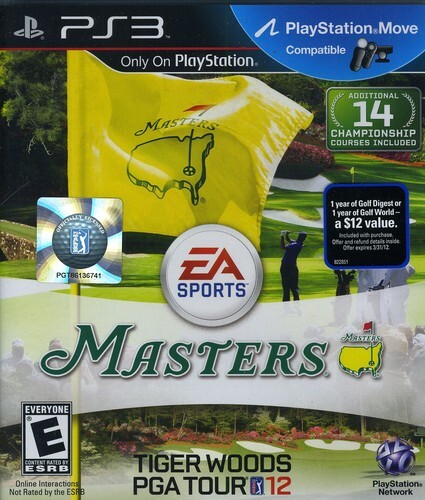 Tiger Woods Pga Tour 12 the Masters - Sony PlayStation 3 for sale ...