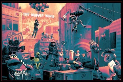 The Muppet Movie Kevin M Wilson Poster Screen Print 24x36 Mondo ...