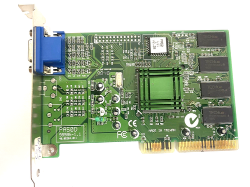 VINTAGE AOPEN PA50D SIS6326 4MB VGA AGP VIDEO CARD PN 90.05210.660 ...