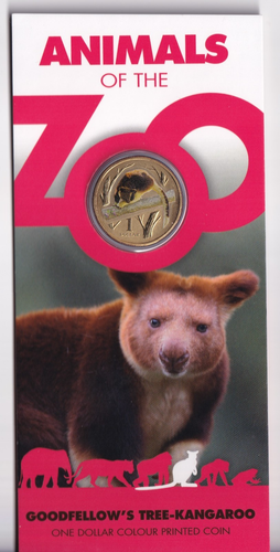 AUSTRALIAN: 2012 $1 AMINALS OF THE ZOO GOODFELLOWS TREE-KANGAROO COIN #M3589 | eBay