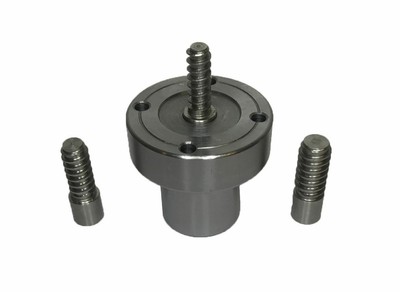 WOOD LATHE SCREW CHUCK WITH INSERTS 2" DIAMETER 1" X 8TPI THREAD ...
