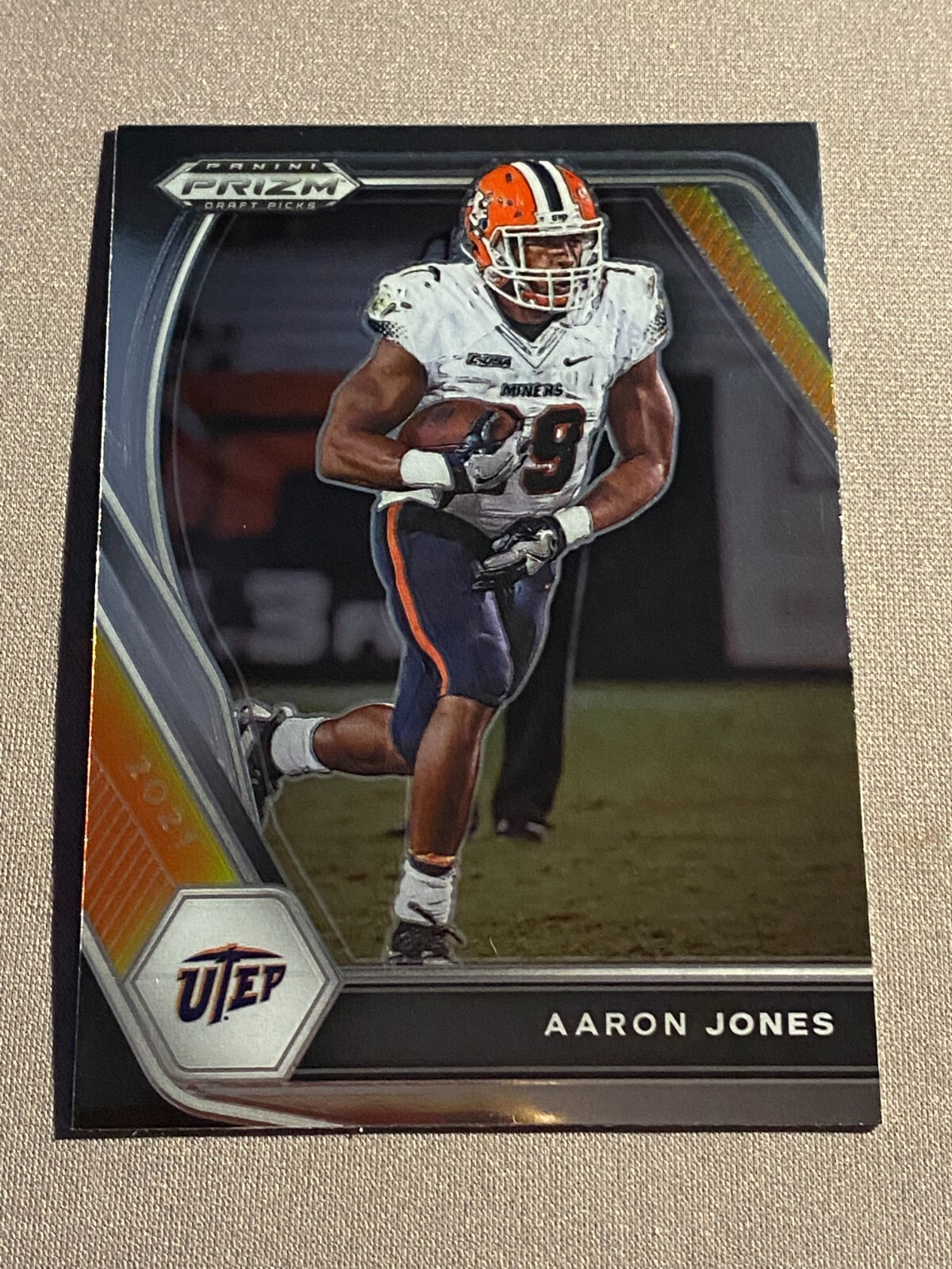 Aaron Jones 2021 Panini Prizm Draft Picks #97 UTEP Miners | eBay
