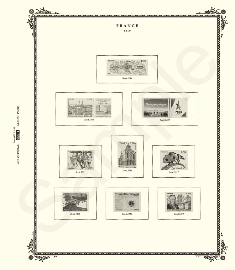 Scott France Stamp Album (1848 - 2015) | eBay