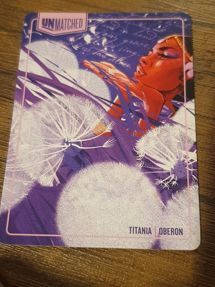 Unmatched Foil Promo Card - Fairy Song (Restoration Games) | eBay