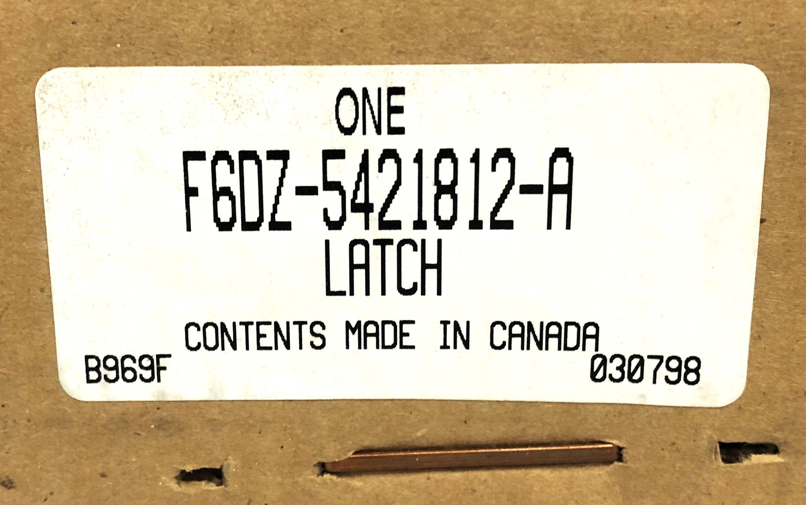 Ford Door Latch F6DZ-5421812-A NOS | eBay