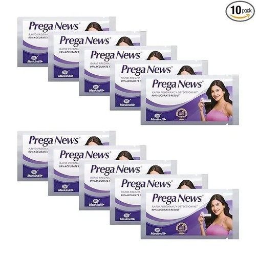 Prega News Urine HCG Pregnancy Test Kit Device 99% Accurate Result ...