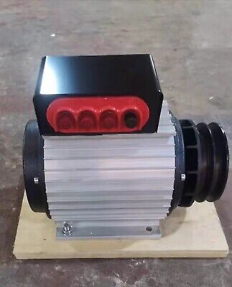 Brushless rare earth permanent magnet variable frequency generator 5KW ...