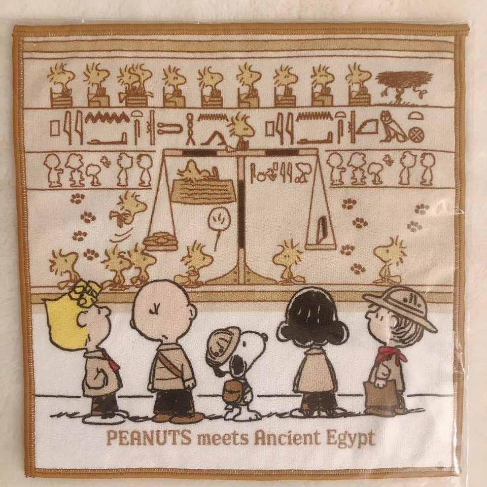 Ancient Egypt Exhibition Limited Snoopy Towel Handkerchief Set | eBay