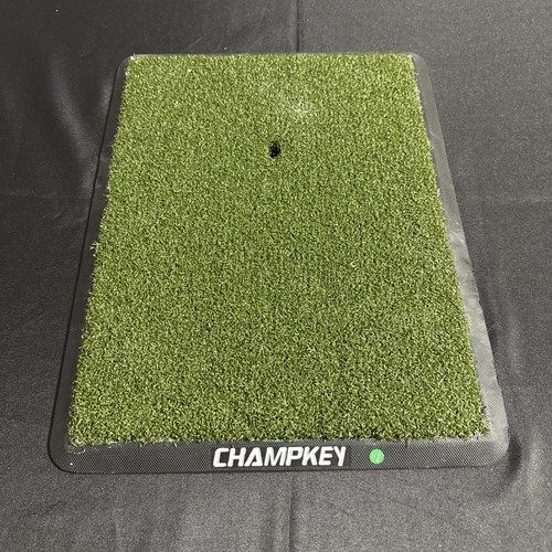 CHAMPKEY Premium Synthetic Turf Golf Hitting Mat Heavy Duty Rubber Base ...