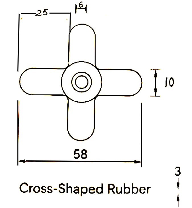 2X Spool Retainer (Rubber Cone Holder) for Juki, Brother Thread Stand ...