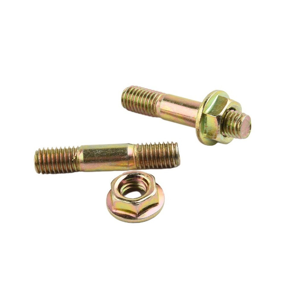Bar Nuts Bar Studs Chain Saw Corrision Resistance 4pcs Medium Carbon ...