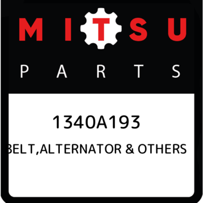 1340A193 Mitsubishi Belt,alternator & others 1340A193, New Genuine OEM ...