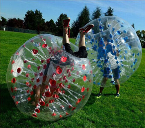 PVC 1.8m Inflatable Bumper Bubble Balls Body Zorb Ball Soccer Bumper ...